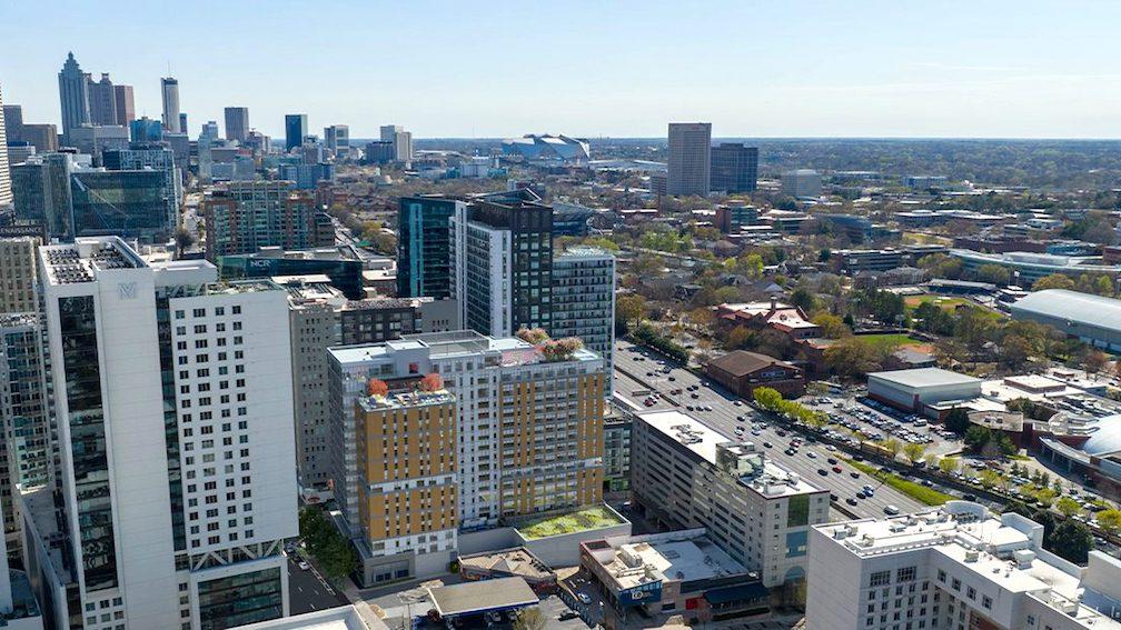 Images: Hub Atlanta building declared finished in Midtown | Urbanize Atlanta